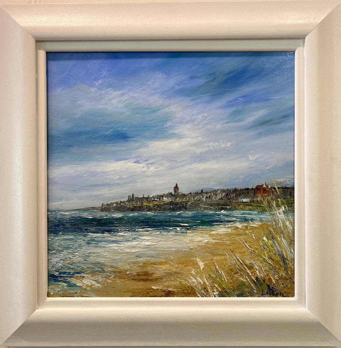 Linda Paton 'Ready to Surf' – Sproson Gallery & Framer St Andrews