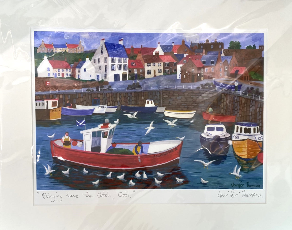 Jennifer Thomson 'Bringing Home the Catch, Crail' – Sproson Gallery ...