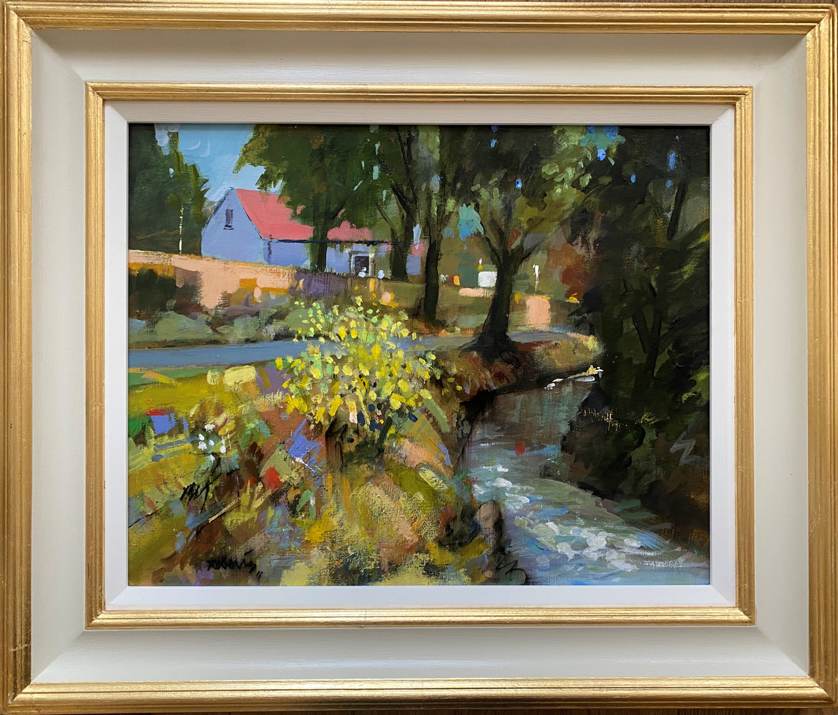 Ken Roberts, 'Autumn on Lade Braes' – Sproson Gallery & Framer St Andrews