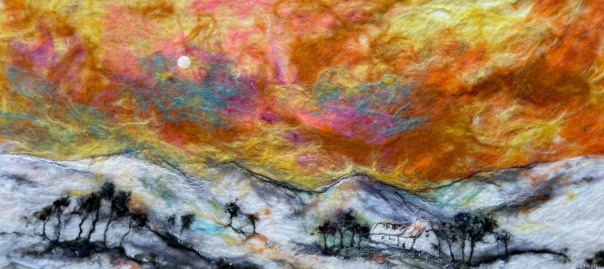 Moy Mackay, 'Bright Winter Sky' – Sproson Gallery & Framer St Andrews